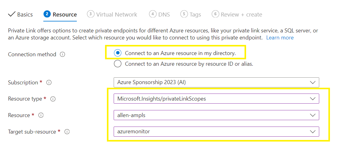 Azure Monitor Private Link Scope – Allen on Azure Azure Monitor Private Link Scope – Allen on Azure